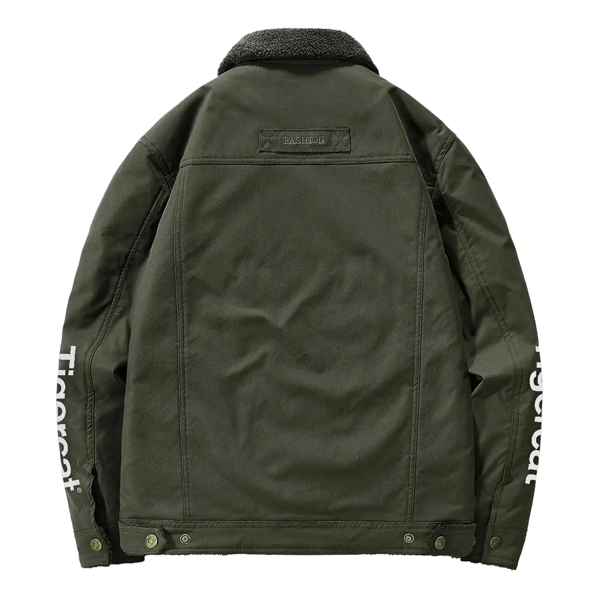 Tigercat Exclusive Logo Velvet Coat OUFAVC0611TRZ - Tigercat Coat ...