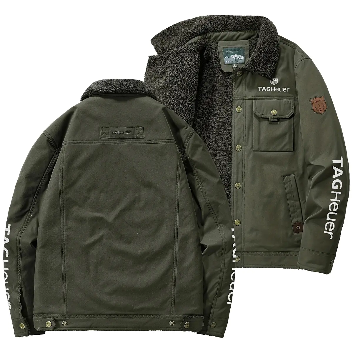 TAG Heuer Exclusive Logo Velvet Coat OUWCVC0805THZ - TAG Heuer Coat ...