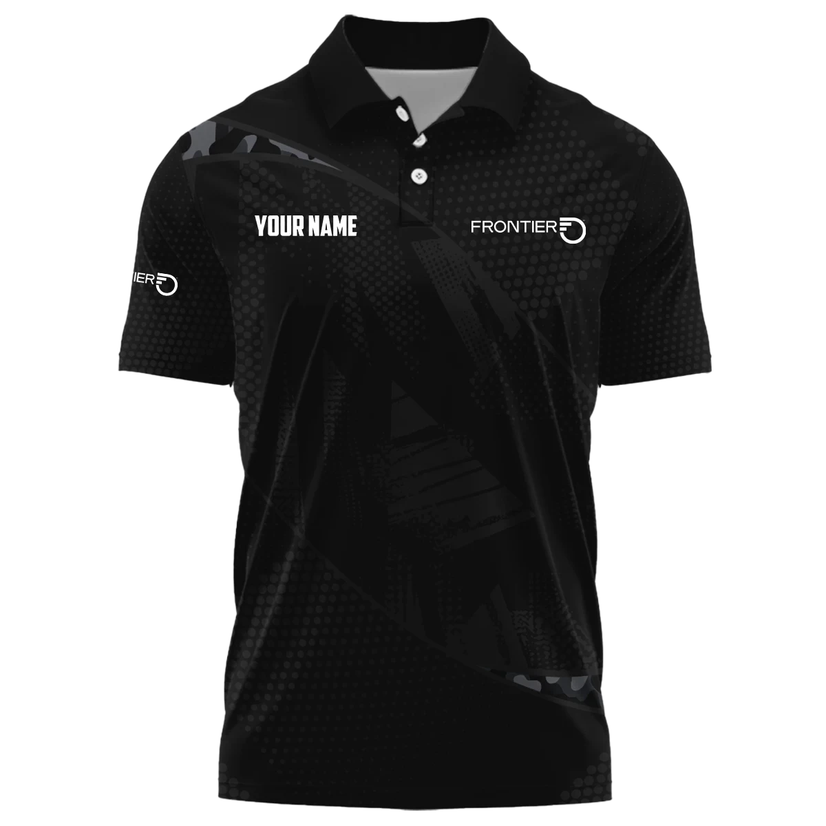Frontier Communications Exclusive Logo Polo Shirt TOTTPLTS101212FCZ ...